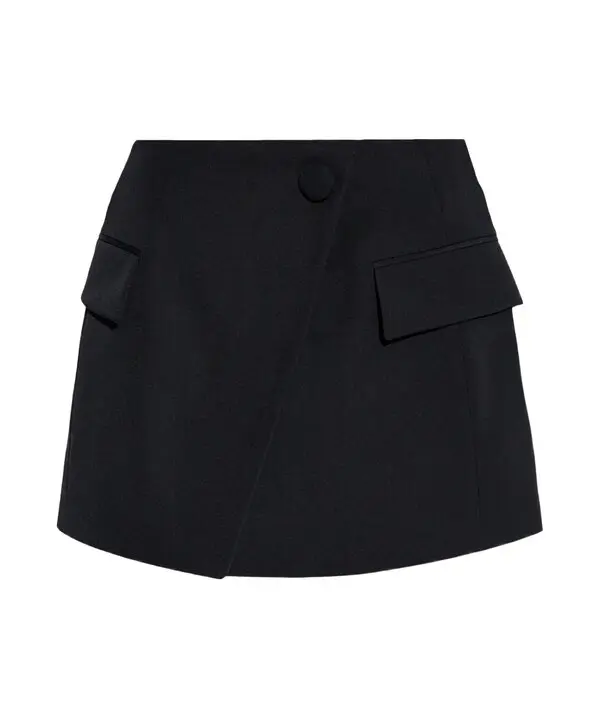 Balmain Tailored Asymmetrical Mini Skirt