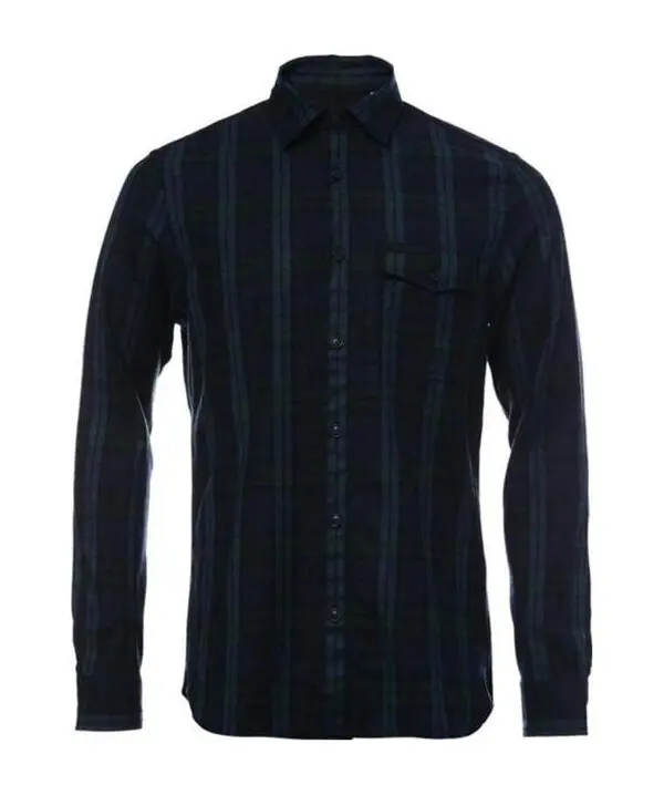 Burberry Plaid Button-up Shirt