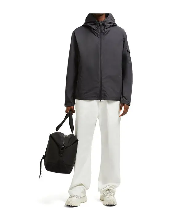 Moncler Logo Patch Hooded Jacket