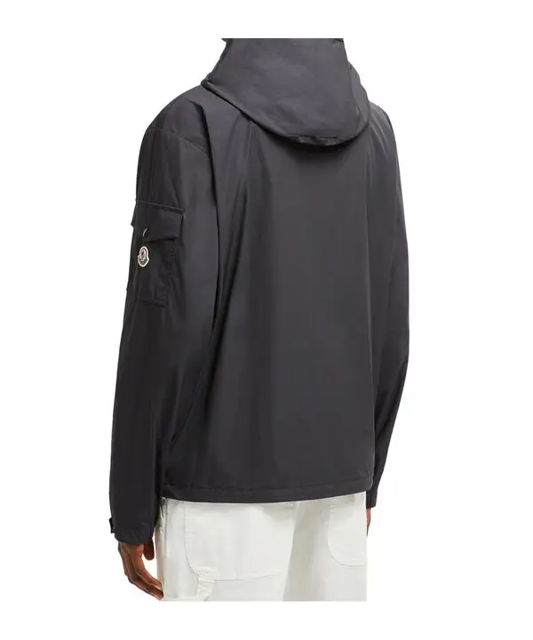 Moncler Logo Patch Hooded Jacket