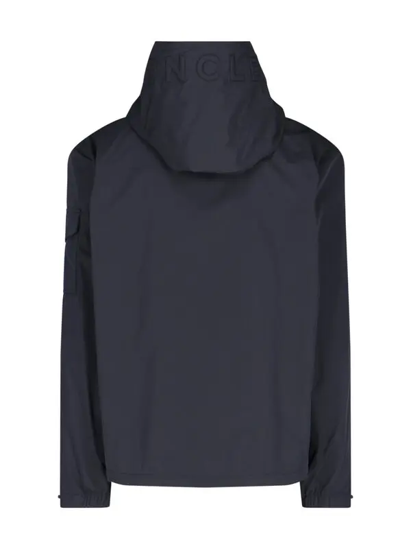 Moncler Logo Patch Hooded Jacket