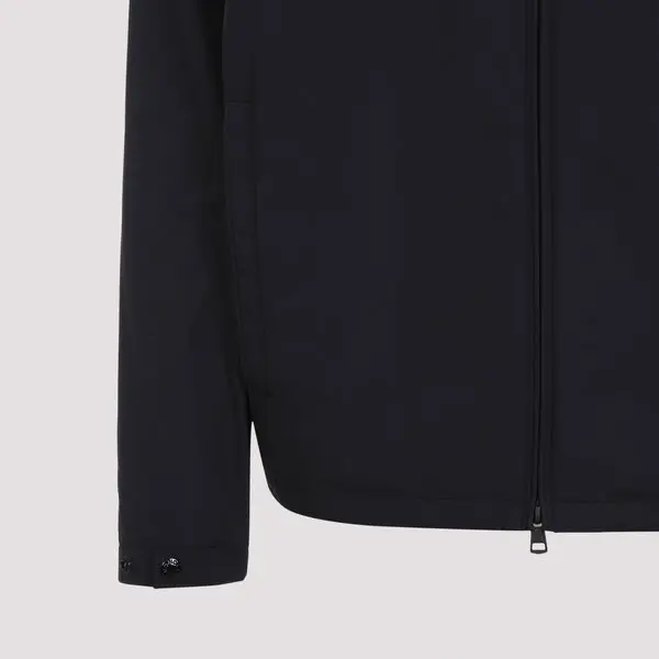 Moncler Logo Patch Hooded Jacket