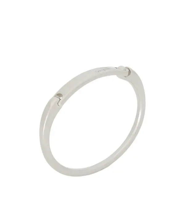 Saint Laurent Metal Bracelet - White