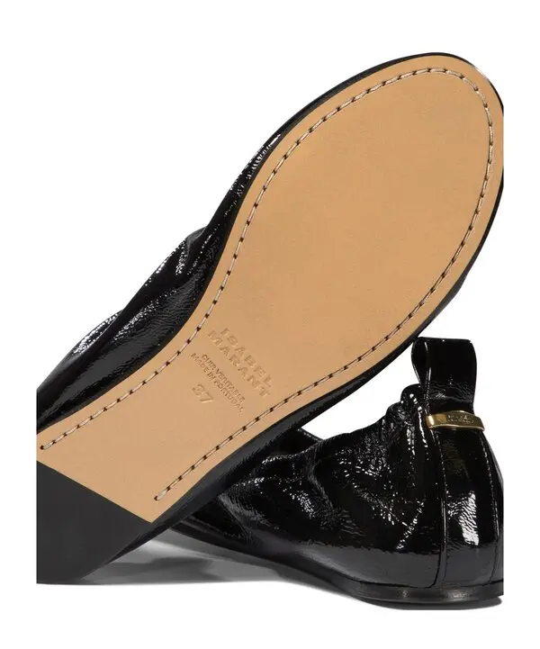 Isabel Marant Étoile Belna Slip-on Ballet Flats - Black