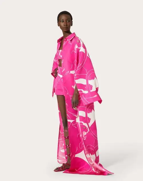 Valentino Garavani Printed Long Dress