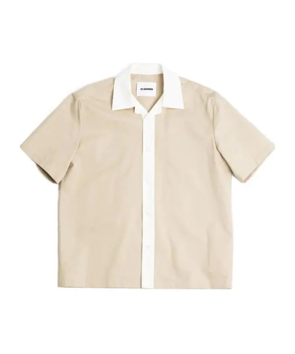 JIL SANDER Short Sleeved Button-up Shirt