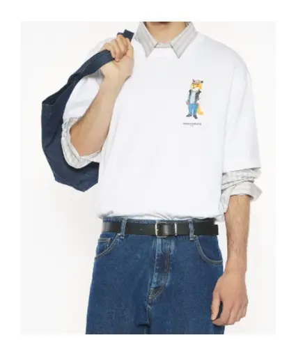 Maison Kitsuné Fox-print T-shirt