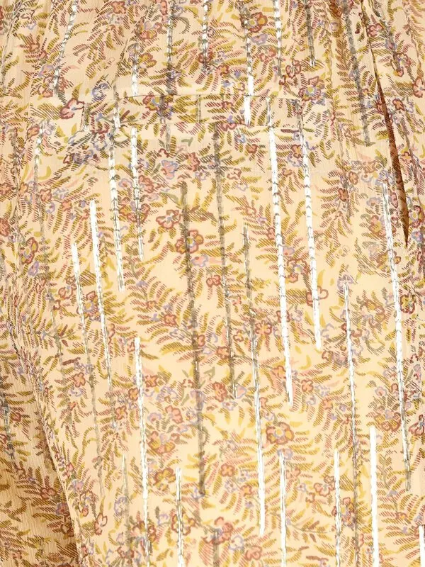 Valentino Garavani Mossi Printed Wide-leg Pants