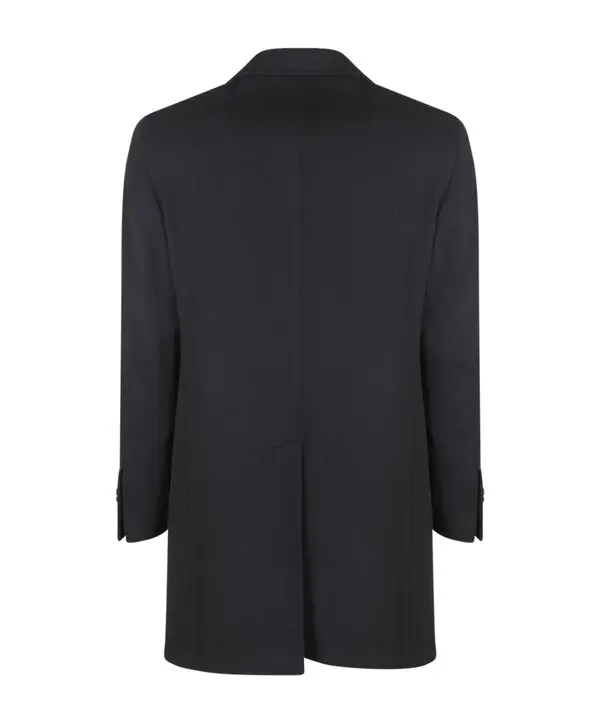 Tagliatore Colorado Long Sleeved Single-breasted Coat - Black