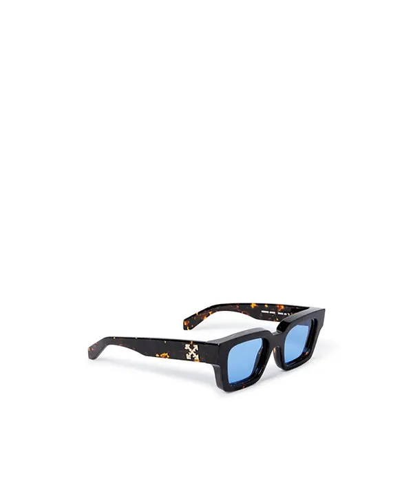Off-White Full-frame Sunglasses With Graphic Pattern
