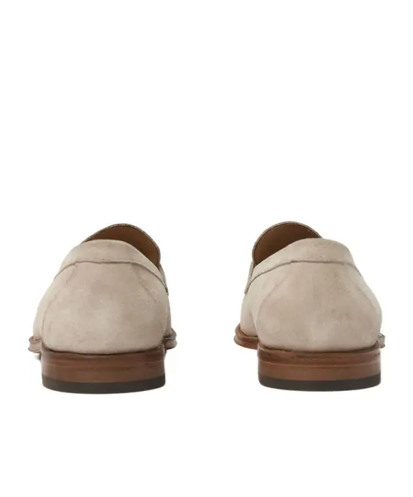 SCAROSSO Stefano Penny Loafers - Sand