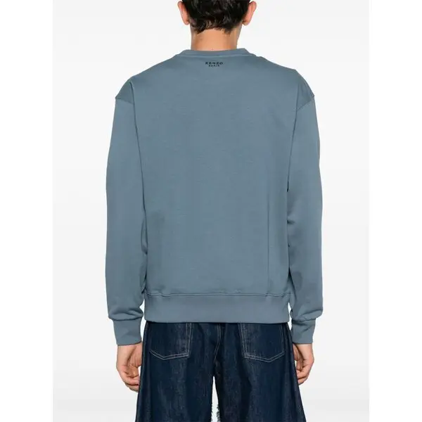 Kenzo Lucky Tiger Embroidered Crewneck Sweatshirt