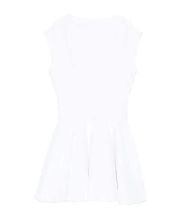 Alaïa Sleeveless Flared Mini Dress
