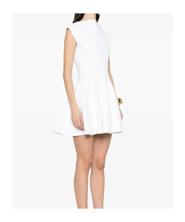 Alaïa Sleeveless Flared Mini Dress