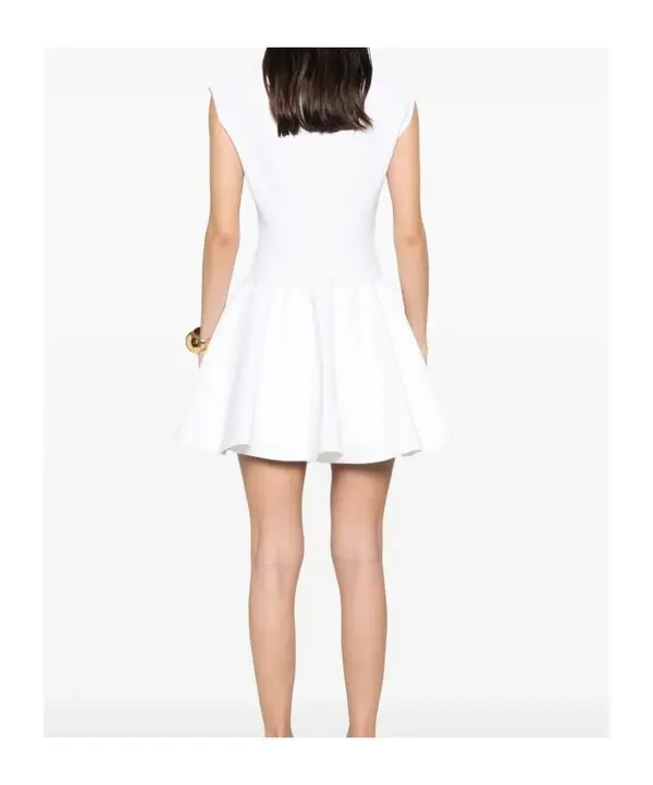 Alaïa Sleeveless Flared Mini Dress