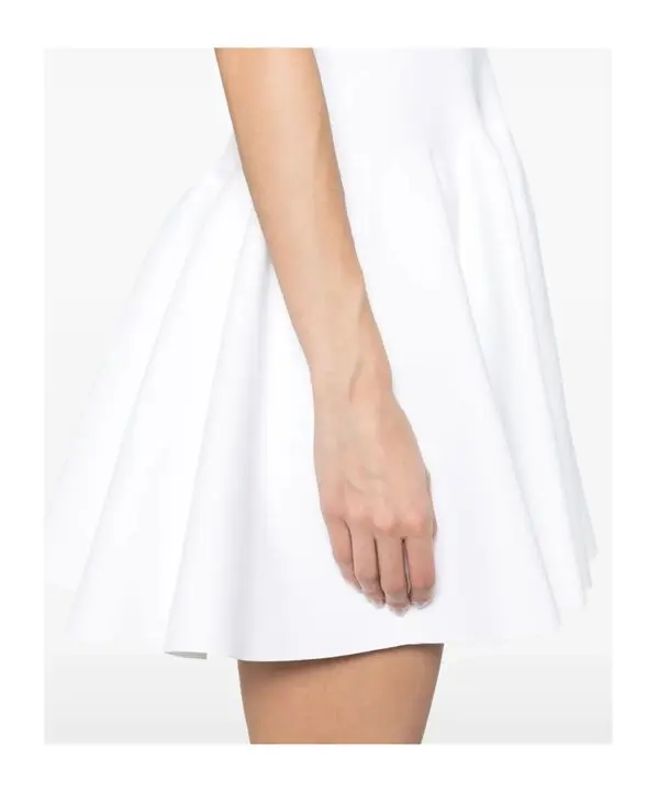 Alaïa Sleeveless Flared Mini Dress