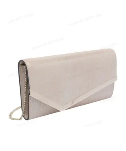 JIMMY CHOO Emmie Clutch Bag - Nude
