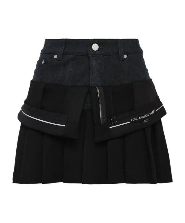 Andersson Bell Pleated Mini Skirt