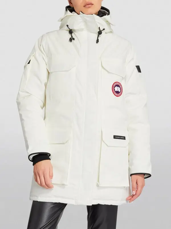 Canada Goose Expedition Long Sleeve Down Jacket With Adjustable Hood - No
