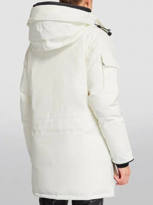 Canada Goose Expedition Long Sleeve Down Jacket With Adjustable Hood - No