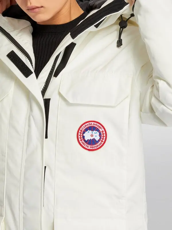 Canada Goose Expedition Long Sleeve Down Jacket With Adjustable Hood - No