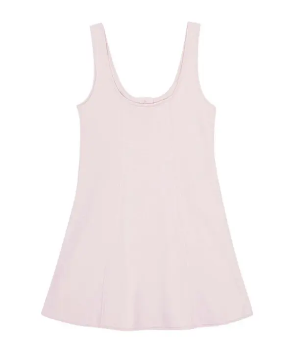 GANNI Sleeveless Mini Dress With Front Pockets