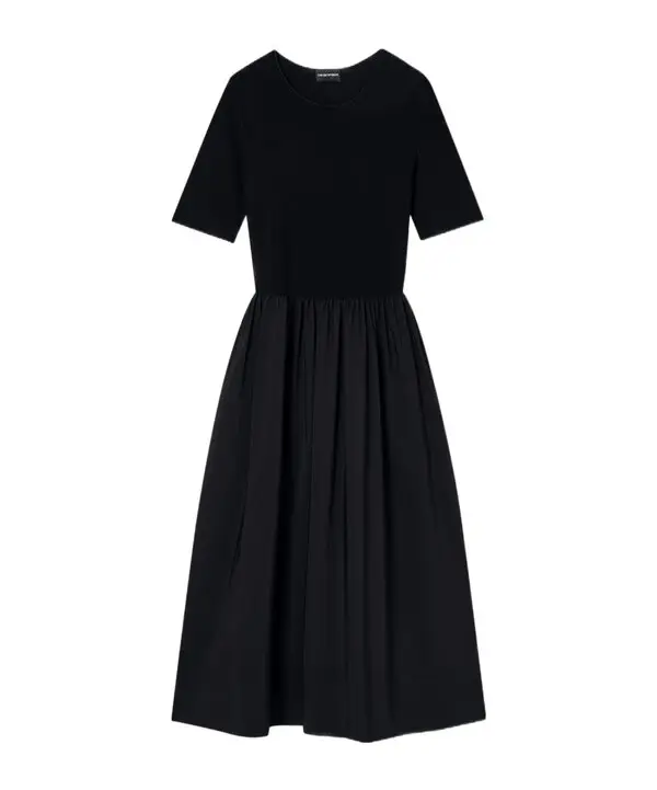 Emporio Armani Short-sleeved Maxi Dress