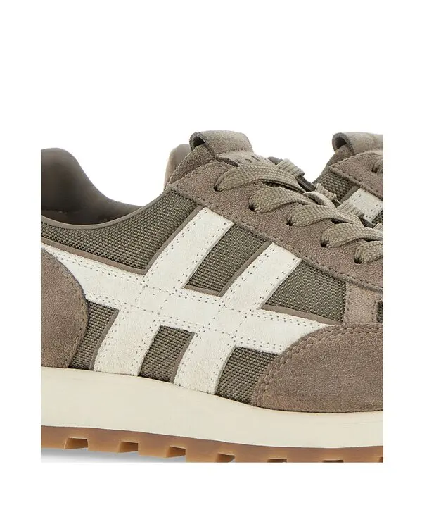 Hogan H671 Side Logo Patch Sneakers - Brown