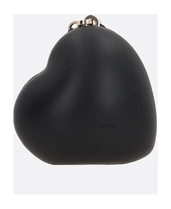 Simone Rocha Micro Heart Leather Clutch