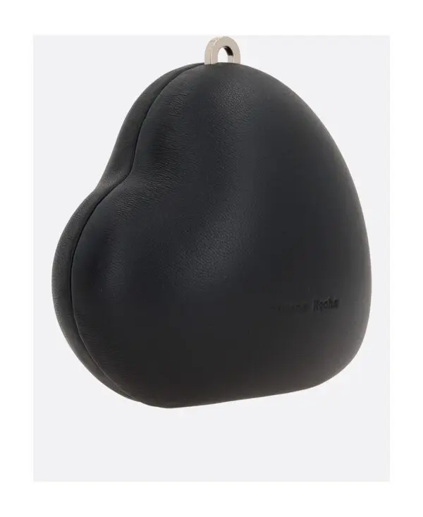 Simone Rocha Micro Heart Leather Clutch