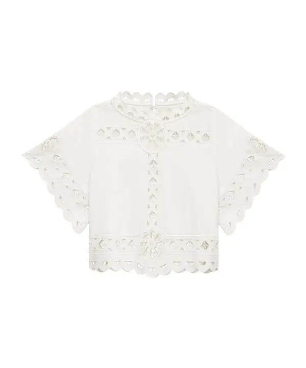Isabel Marant Étoile Parissa Embroidered Top