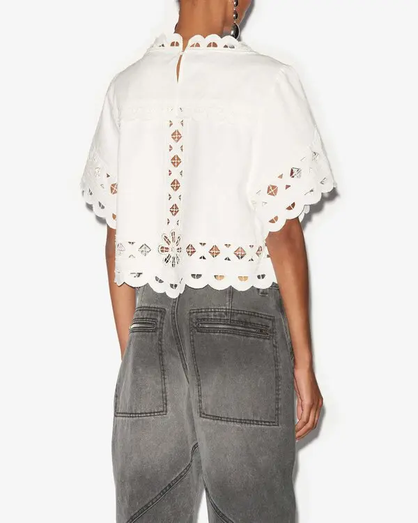 Isabel Marant Étoile Parissa Embroidered Top