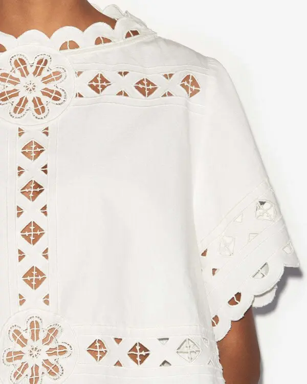 Isabel Marant Étoile Parissa Embroidered Top