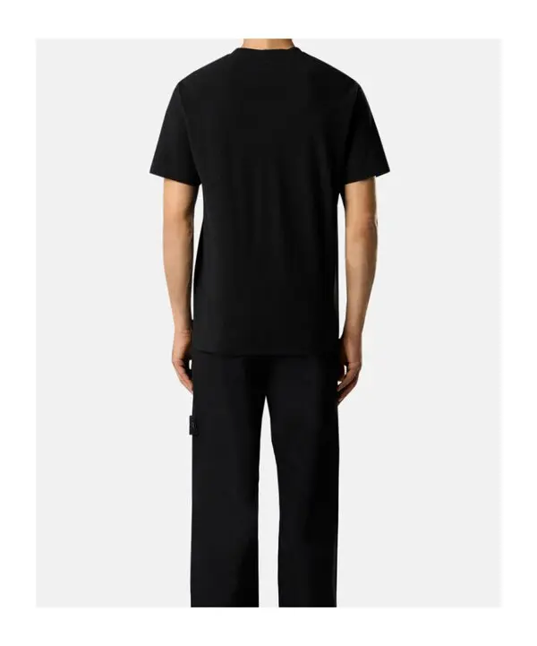 Stone Island Logo Patch Short-sleeved T-shirt - Black