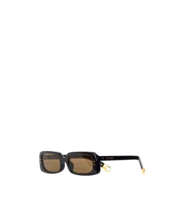 Jacquemus Rectangle Frame Sunglasses - Brown