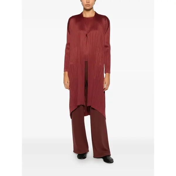 Issey Miyake October Pleated Coat