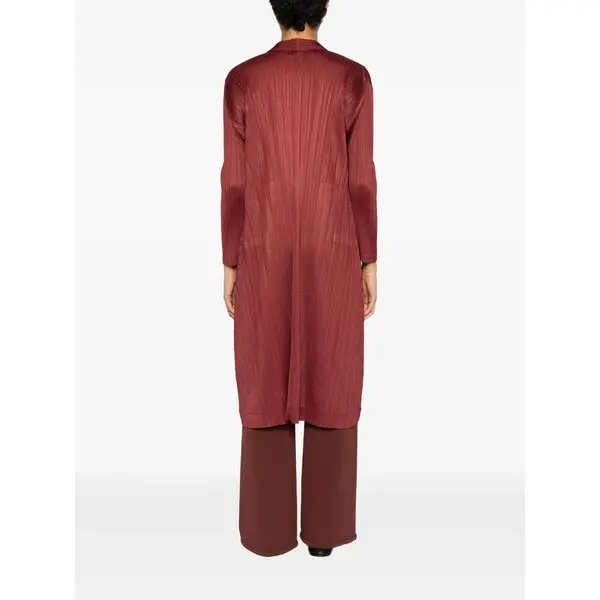 Issey Miyake October Pleated Coat