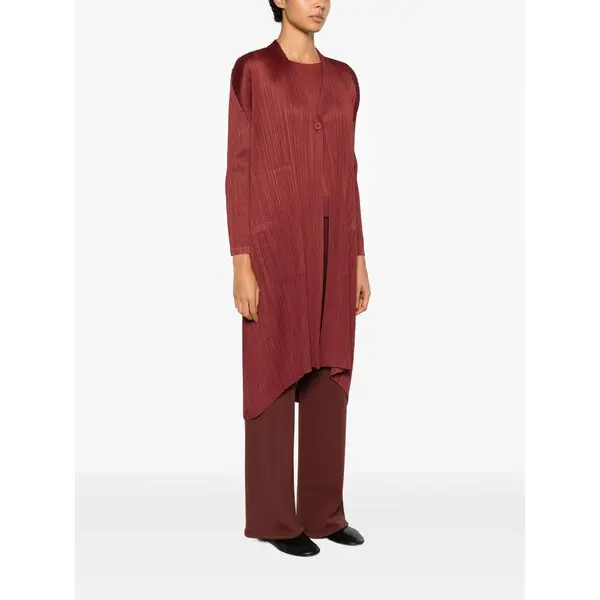 Issey Miyake October Pleated Coat