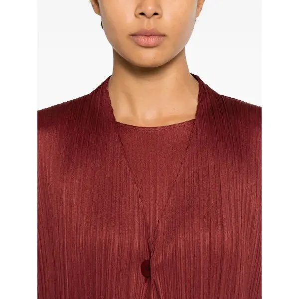 Issey Miyake October Pleated Coat