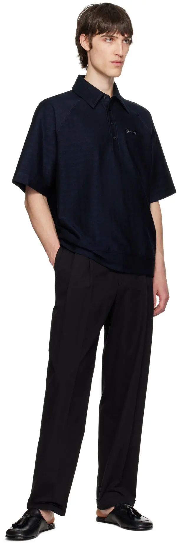 Givenchy Monogram 72 Jacquard Polo Shirt
