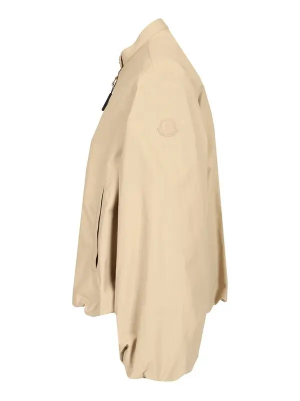 Moncler Gruissan Zip-up Jacket - Beige