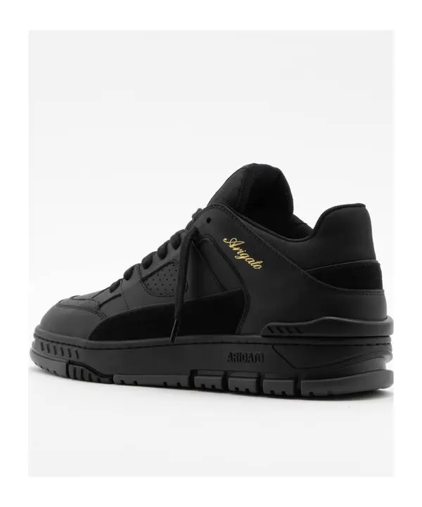Axel Arigato Round Toe Mid-top Sneakers - Black