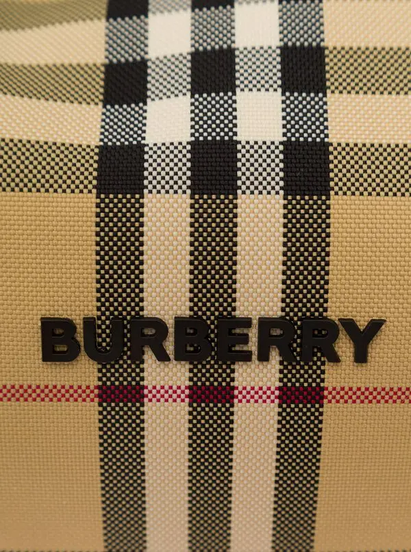 Burberry Checked Sonny Belt Bag - Brown
