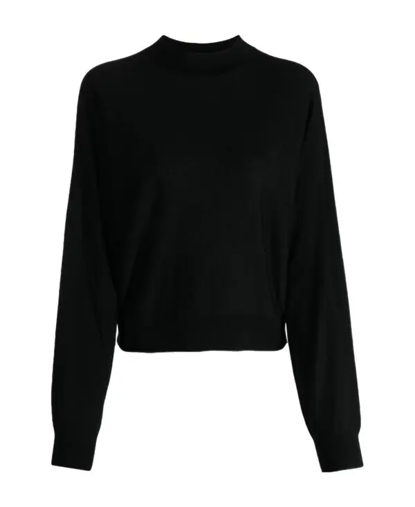 Theory Mock Neck Knitted Jumper