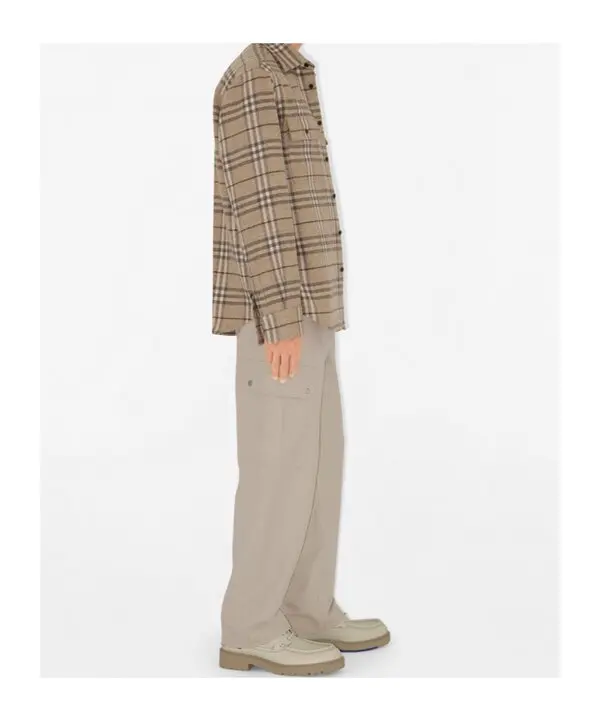 Burberry Long Sleeved Checked Shirt