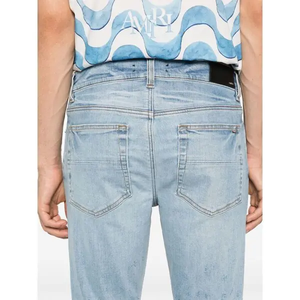 Amiri Shotgun Ripped Skinny Jeans