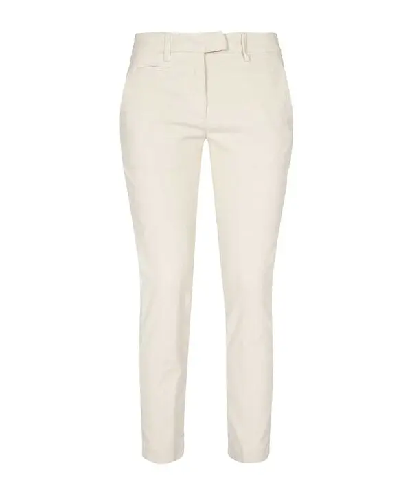 DONDUP Slim-fit Tailored Pants - White