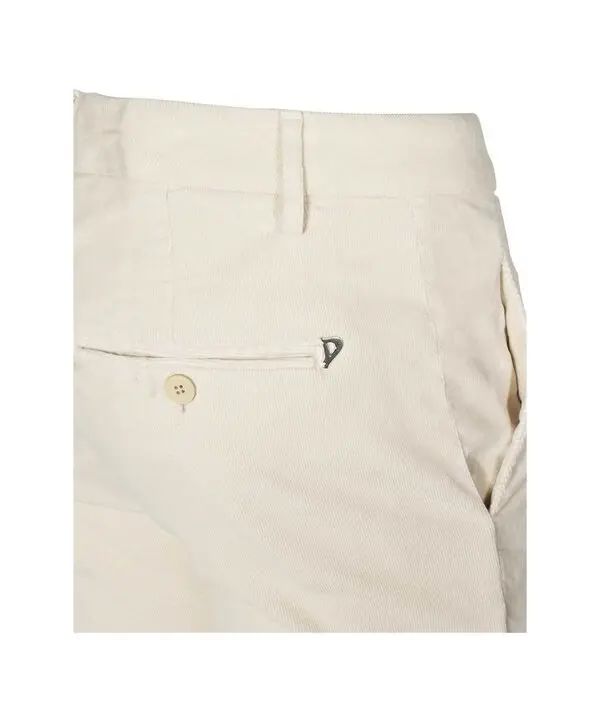 DONDUP Slim-fit Tailored Pants - White