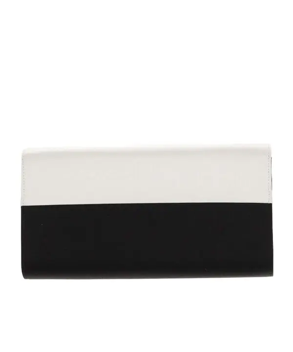 ROGER VIVIER Flower Strass Envelope Clutch Bag - Black