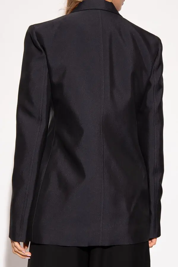 JIL SANDER Single-breasted Blazer - Black